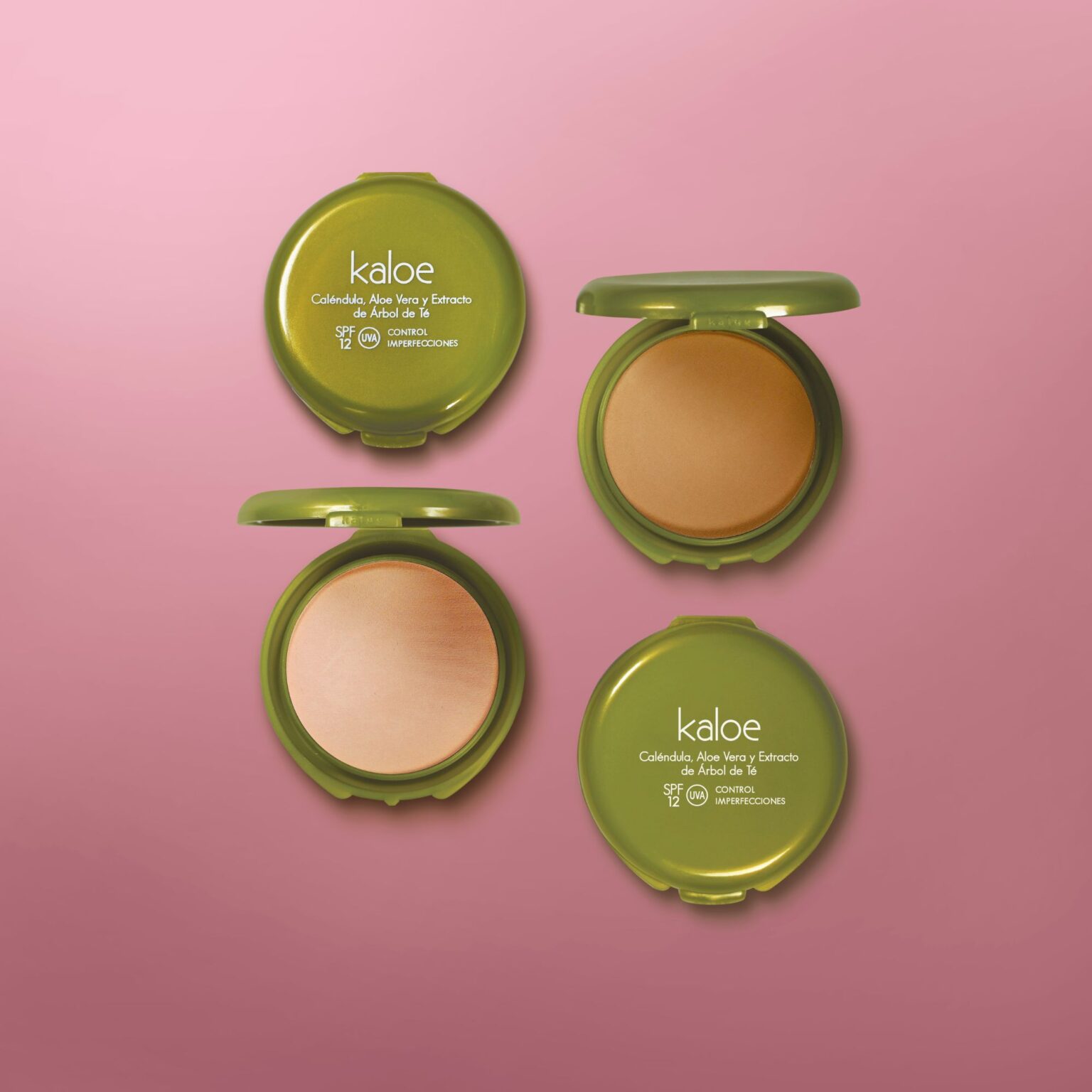 Polvo Compacto Control Imperfecciones - Cosméticos Kaloe