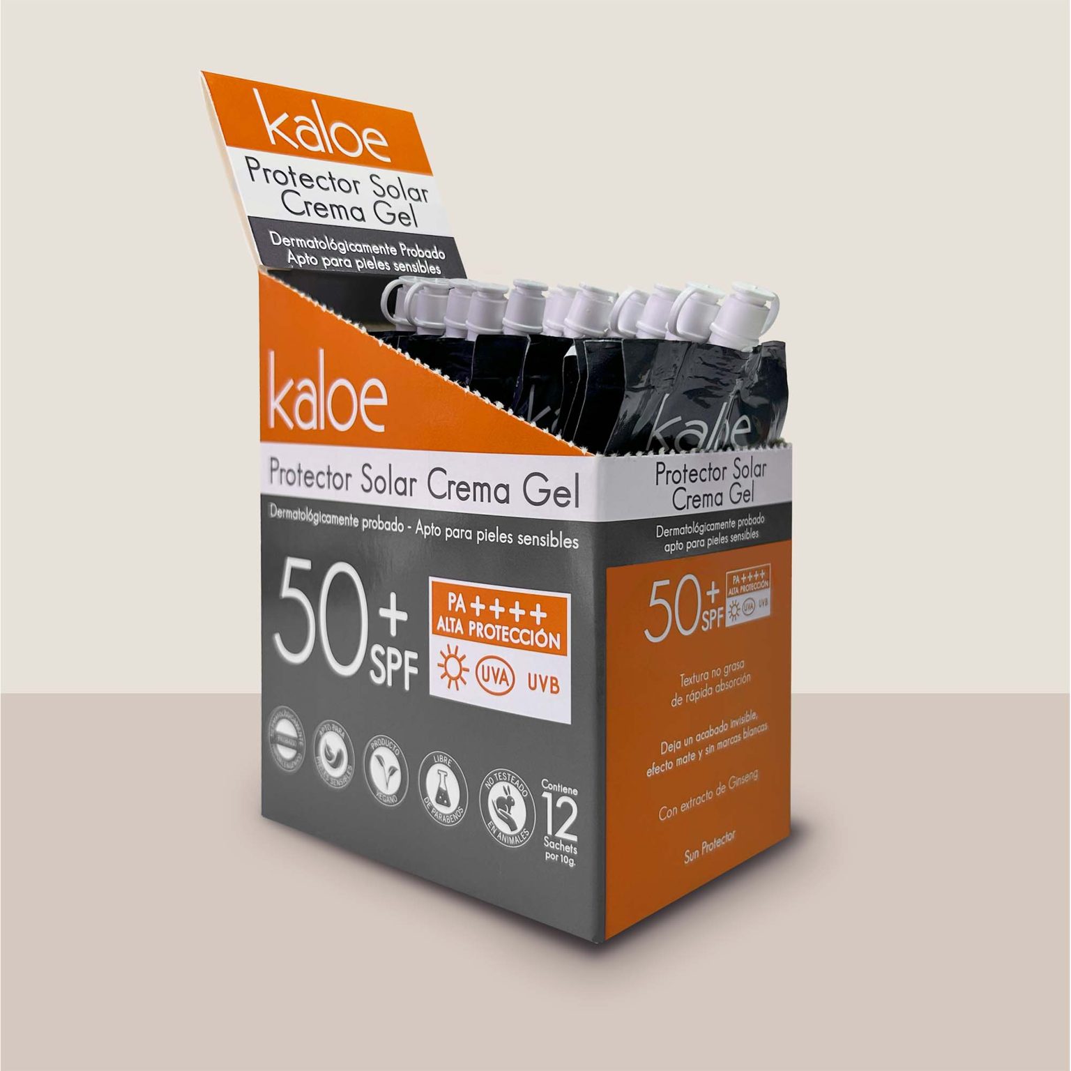 Protector Solar Crema Gel Kaloe - Cosméticos Kaloe