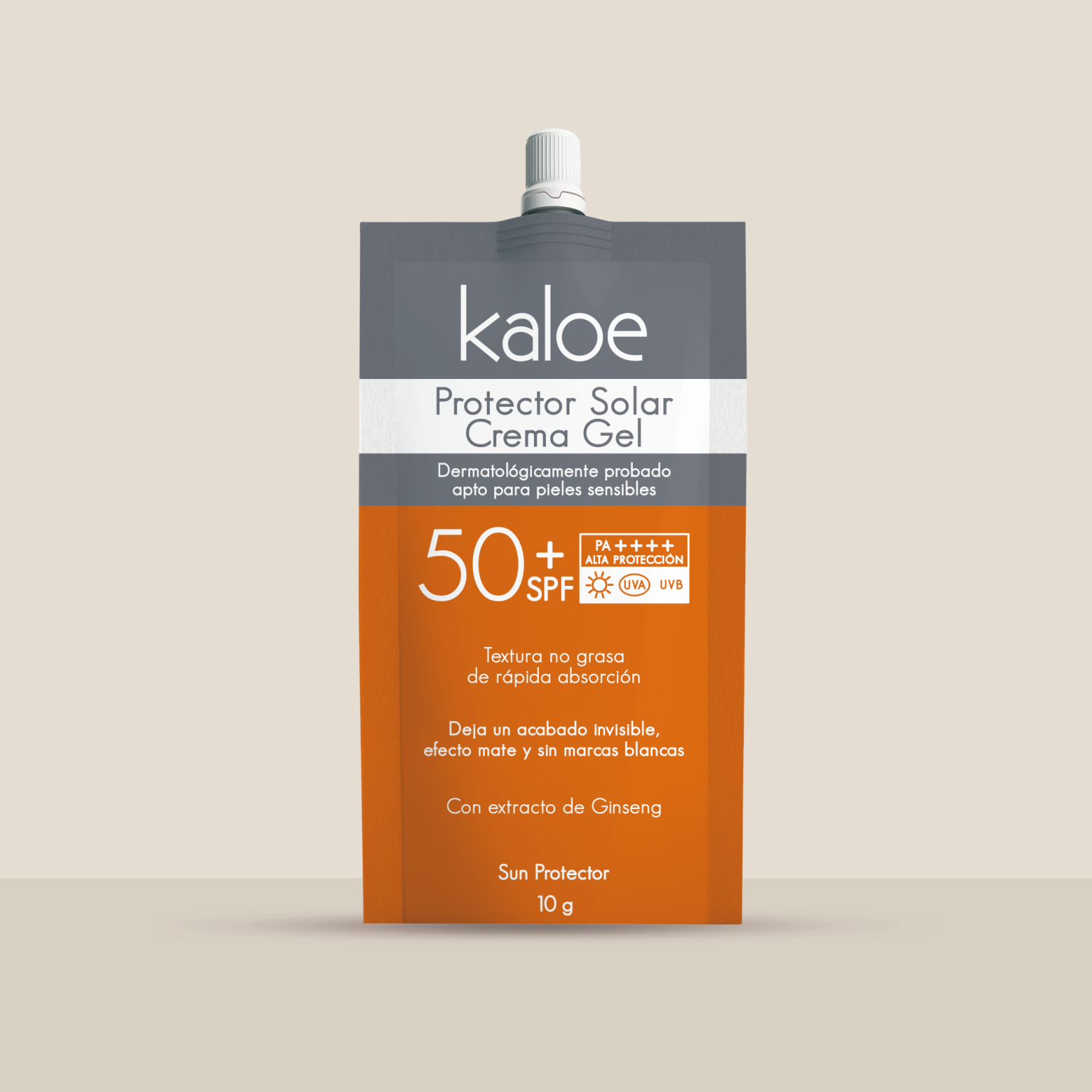 Protector Solar Crema Gel Kaloe - Cosméticos Kaloe